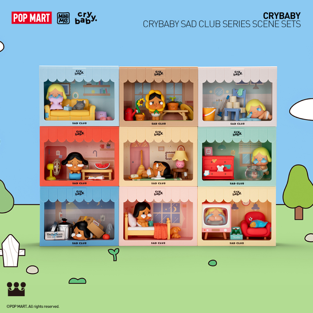 [Choose Item] CRYBABY Sad Club Series Scene Sets-Criy Baby Road ...