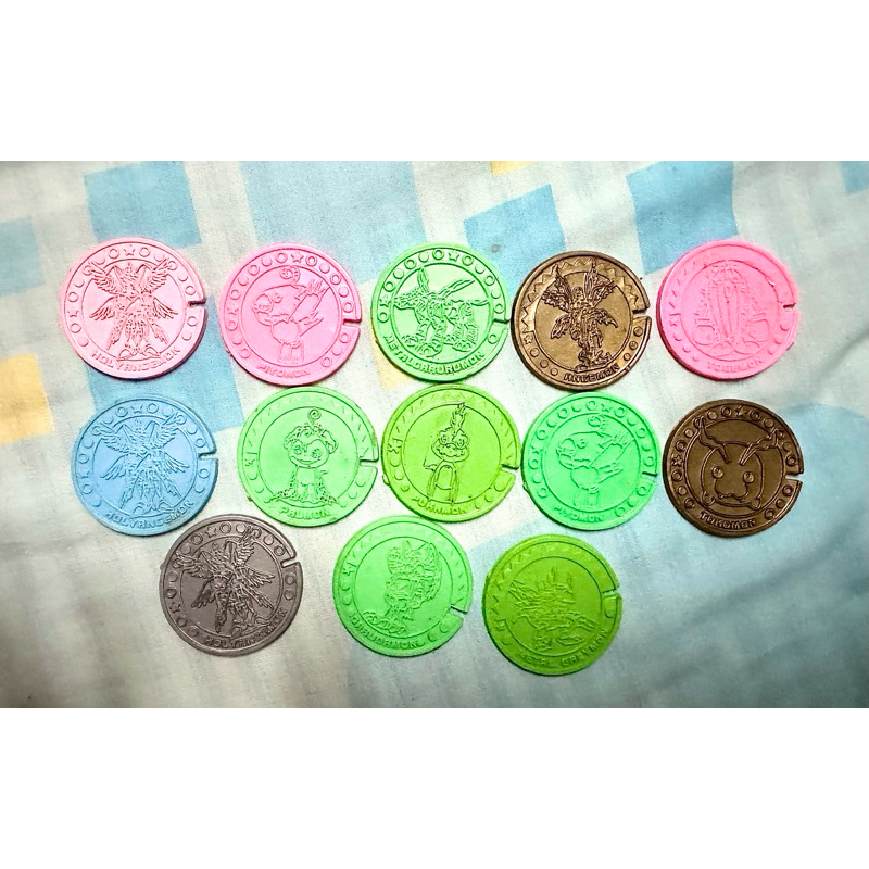 Tazo Digimon Coin Free From Campus The 90'13 Mao Medal Not Separate ...