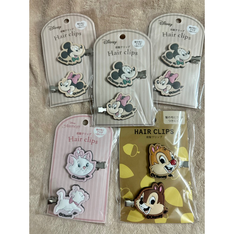 Disney hair clips From Japan | Shopee Philippines