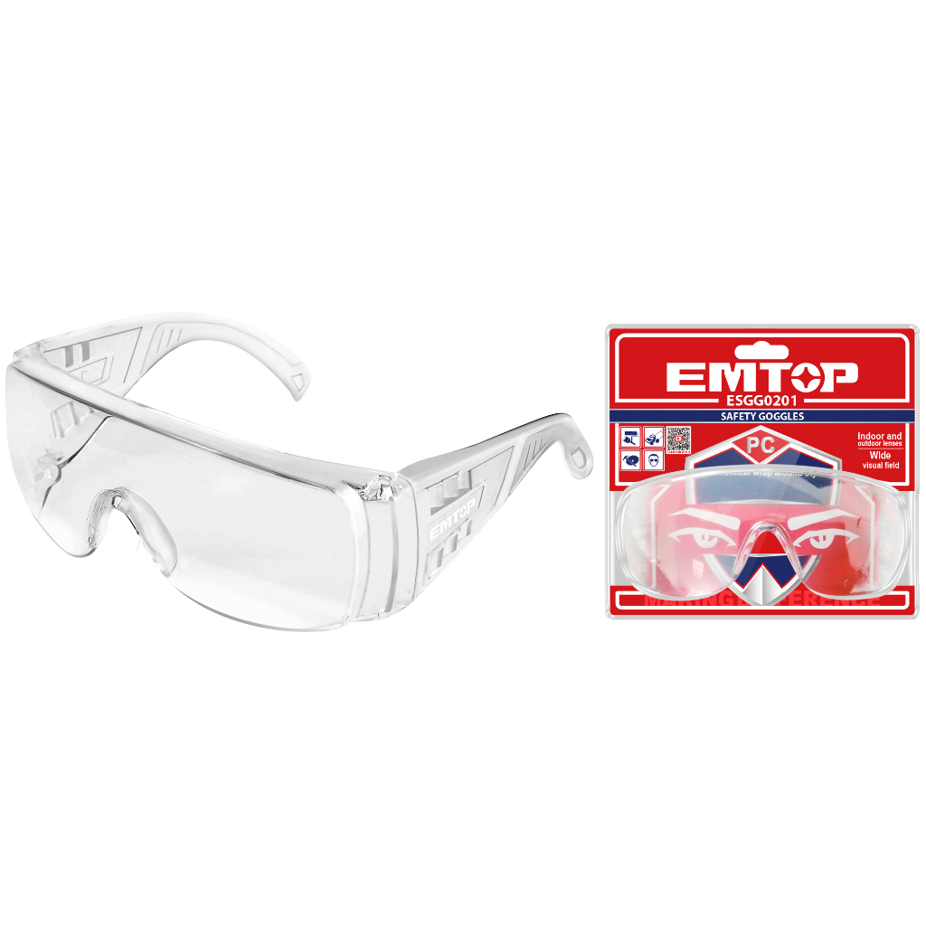 EMTOP Safety Glasses Model ESGG0201 | Shopee Philippines