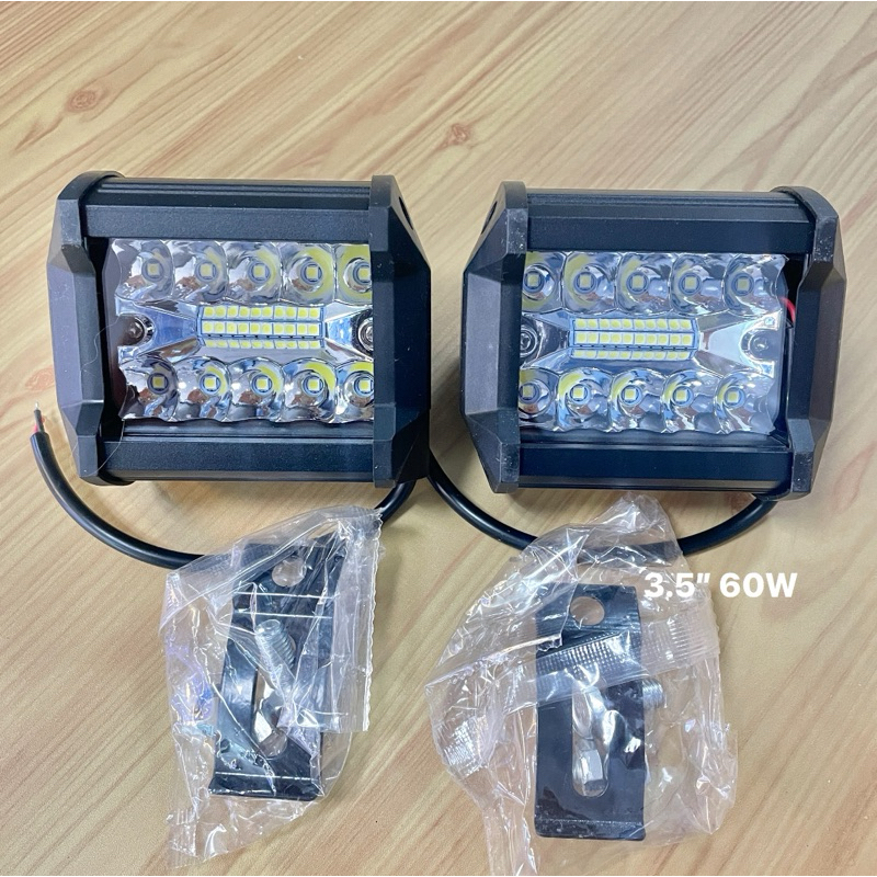 Twin Pack 2 Pieces Led Spotlights 60W 12-24V Headlights Reverse Lights ...