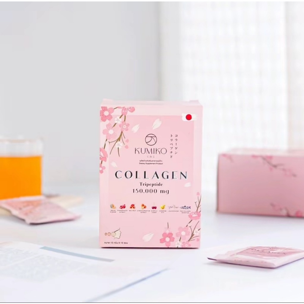 KUMIKO Collagen 1 Box Contains 15 Sachets. | Shopee Philippines