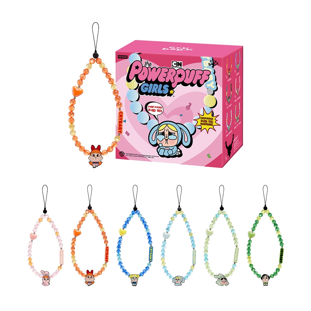 ️/Separate ️ Mobile Strap Popmart Crybaby × Powerpuff Girls Series ...