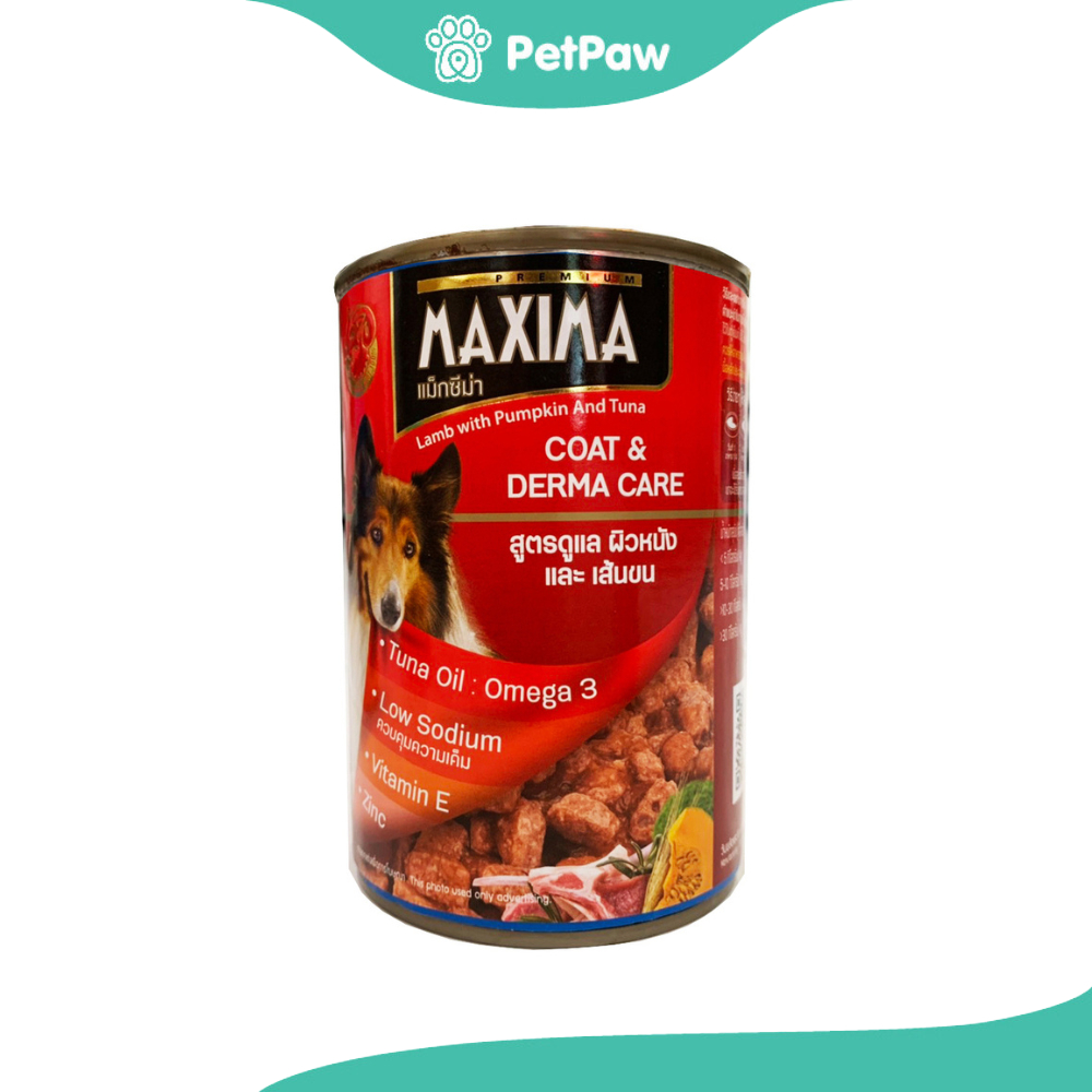 MAXIMA-COAT & DERMA CARE Dog Food Skin Hair Formula 380 g (380 g ...
