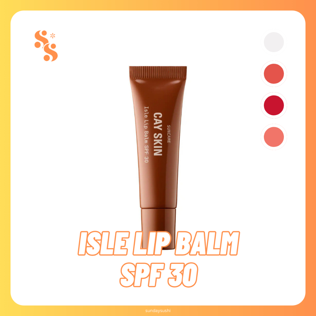 Cay Skin-Isle Lip Balm SPF 30 with Sea Moss and Aloe Stem Cells ...