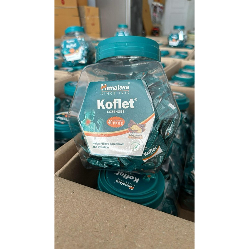 Himalaya Koflet Candy 200 Tablets Cough New Production 04/2024 | Shopee ...