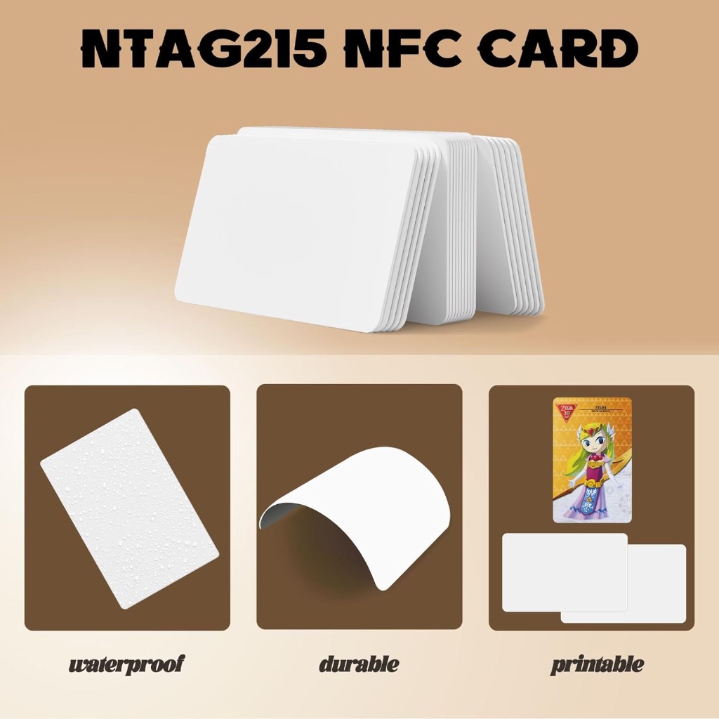 PVC Blank Card NFC Ntag215 For Inkjet Printer (Inkjet Printer) | Shopee ...