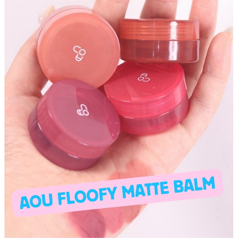 AOU Floory MATTE BLAM 4.5g And Smooth Lip Balm. | Shopee Philippines