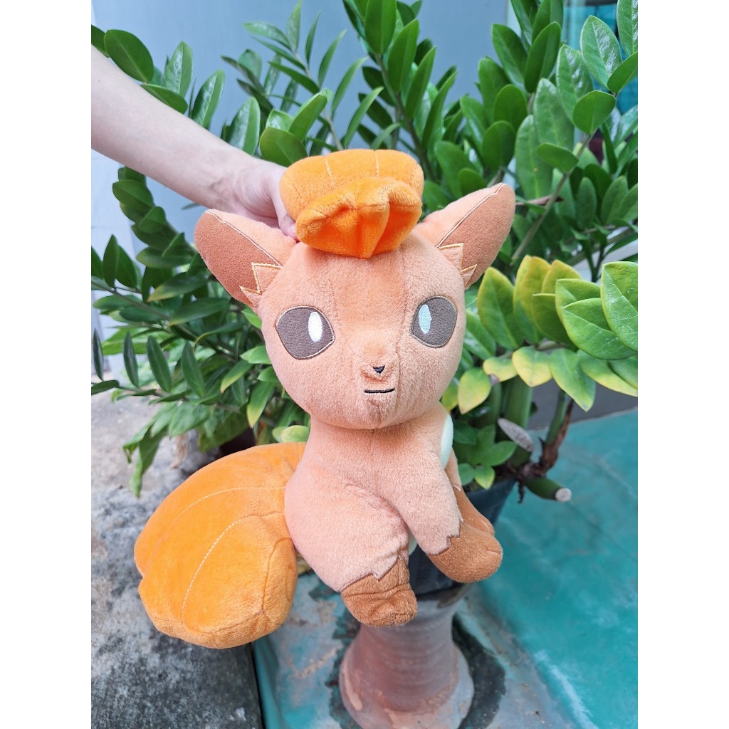 10 Inch Pokemon Vulpix Plush Toy Prison | Shopee Philippines