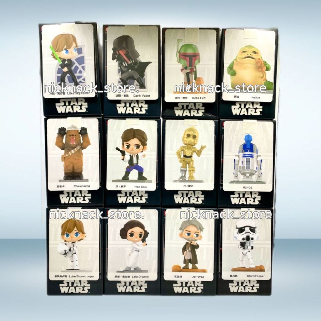 POPMART star wars POP MART Series Figures Model Check Card Not ...