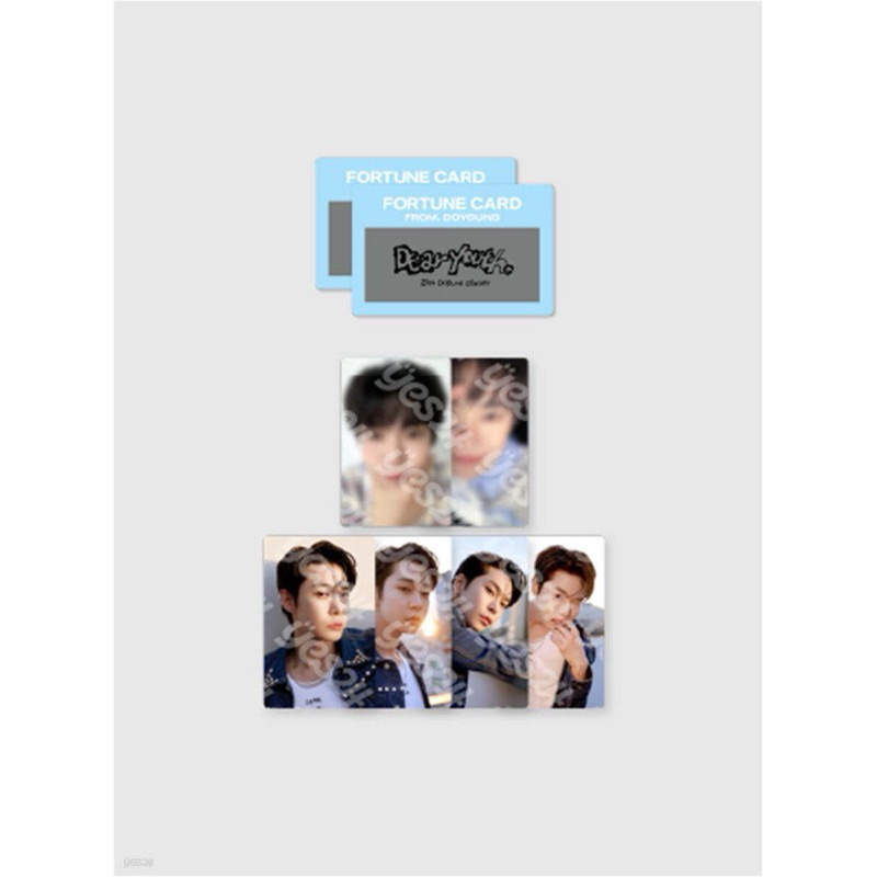 2024 DOYOUNG CONCERT [Dear Youth]OFFICIAL MD-FORTUNE SCRATCH CARD ...