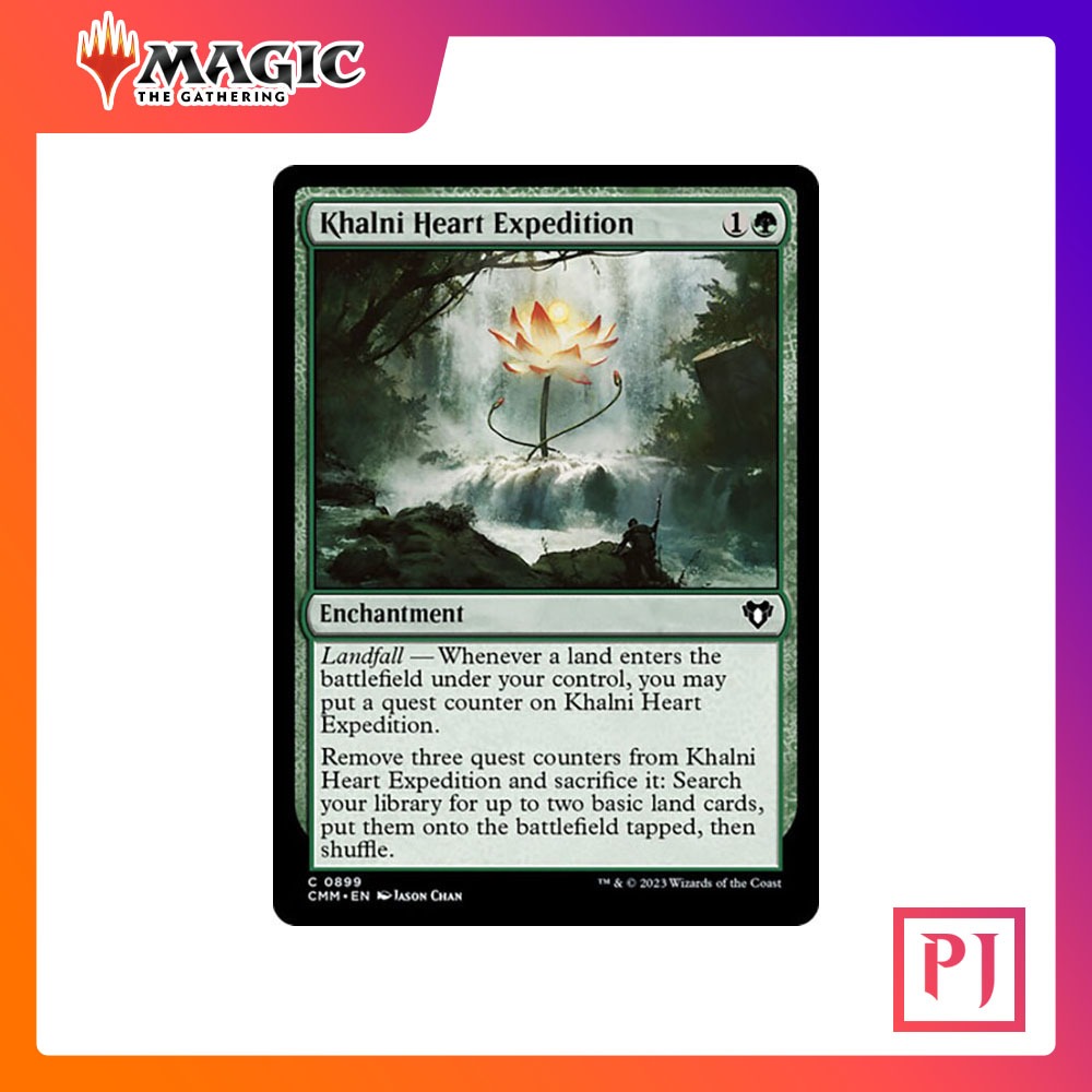 [MTG] Khalni Heart Expedition [CMM] [GREEN] [COMMON] [ENG] (Magic Card ...