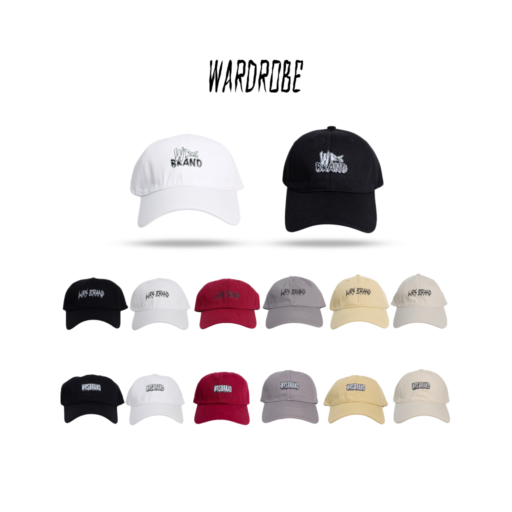 Wrs Brand Dad Cap There Are 3 Models. | Shopee Philippines