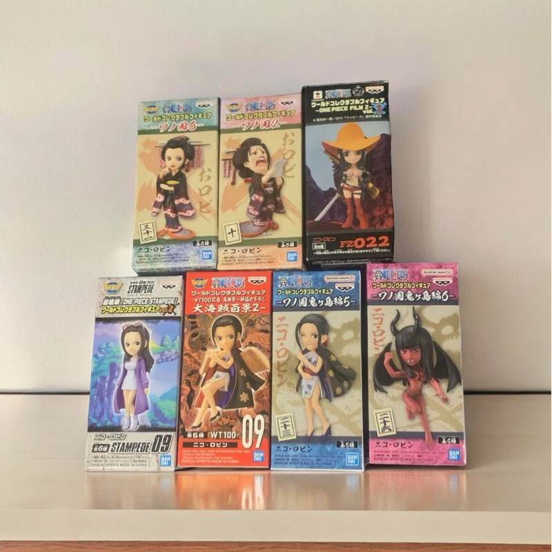 WCF One Piece Robin Plain 7 Genuine BANDAI | Shopee Philippines