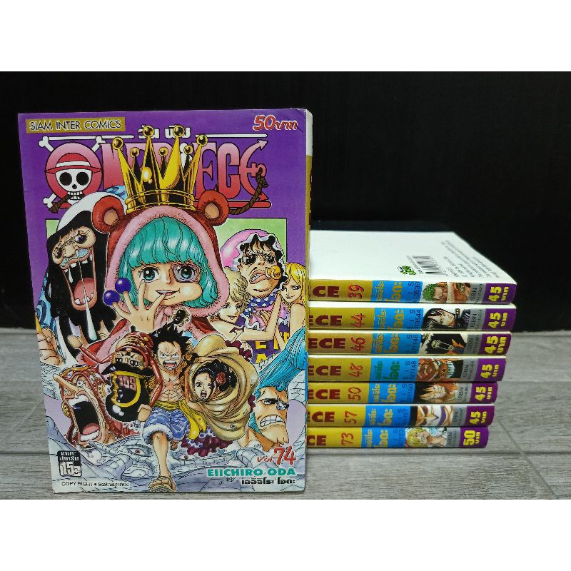 One-piece Comic Book Second-Hand Condition Sold Separately. | Shopee ...