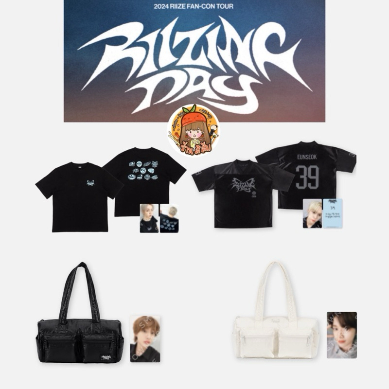 2024 RIIZE FAN-Con'riizing DAY' MD: UNIFORM/T-SHIRT SET/Bag With Card ...