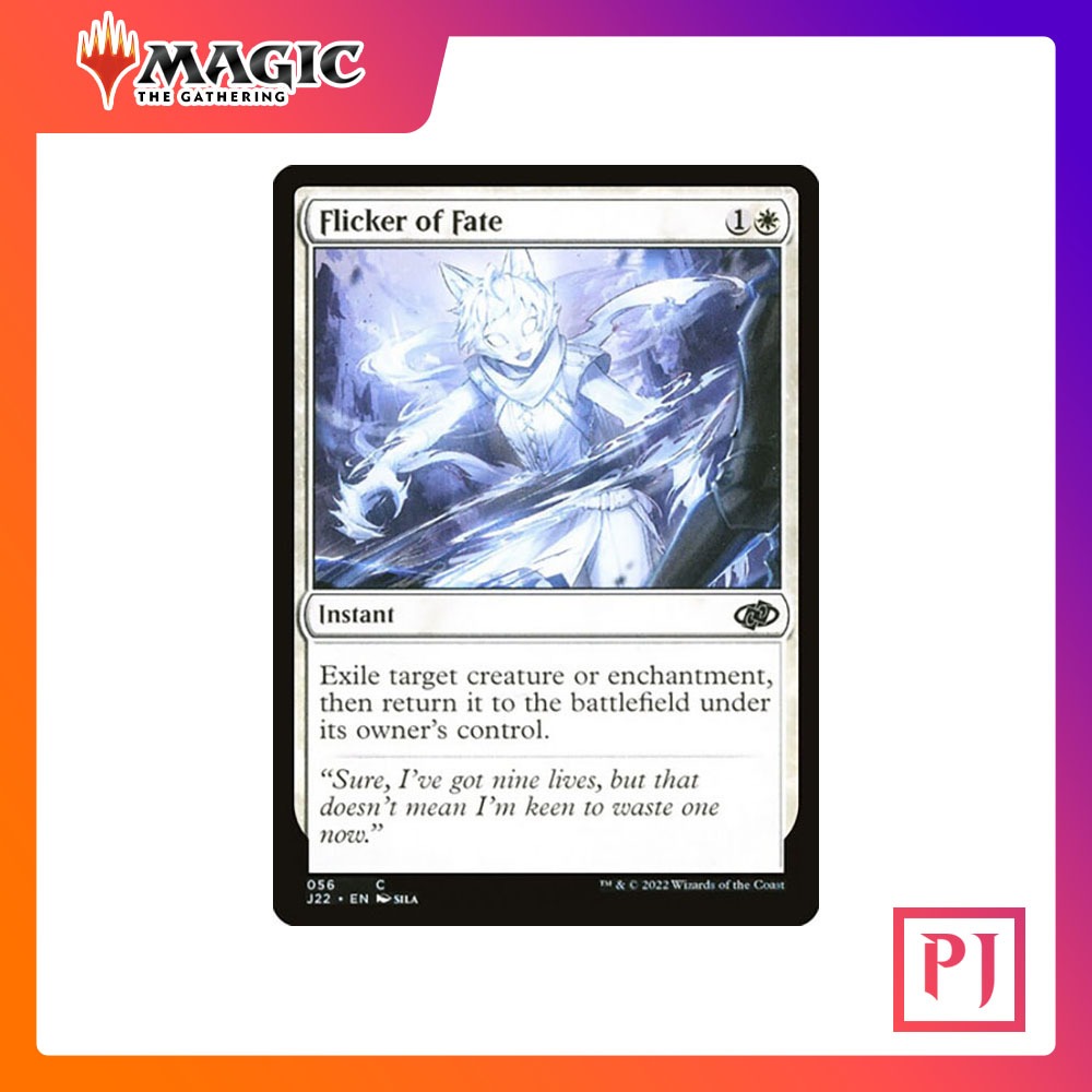 [MTG] Flicker of Fate [J22] [WHITE] [COMMON] [NORMAL] [ENG] (Magic Card ...