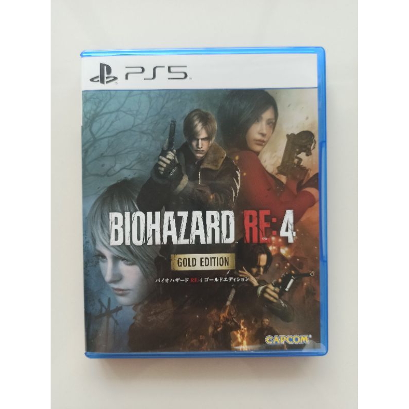 PS5 Games: RE4 Resident Evil 4 Remake Gold Edition Zone 3 2nd Hand ...