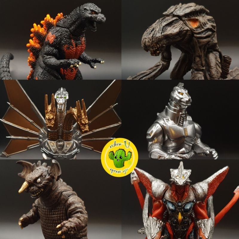 Godzilla Gamera Custom Paint Hyper Candy toys Banpresto etc. | Shopee ...