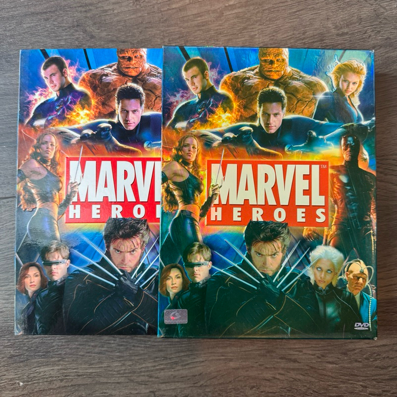 Authentic Boxset DVD Marvel Heroes X-men 1-2 Elektra Daredevil ...