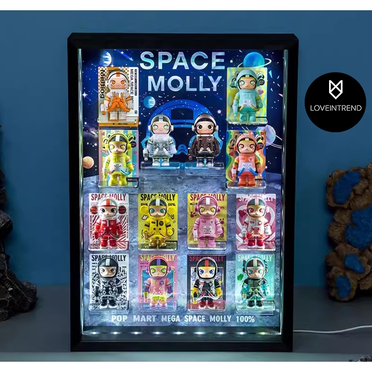 Model Showcase SPACE MOLLY V1 V2 V.3 1 Wall Hanging Frame With LED ...
