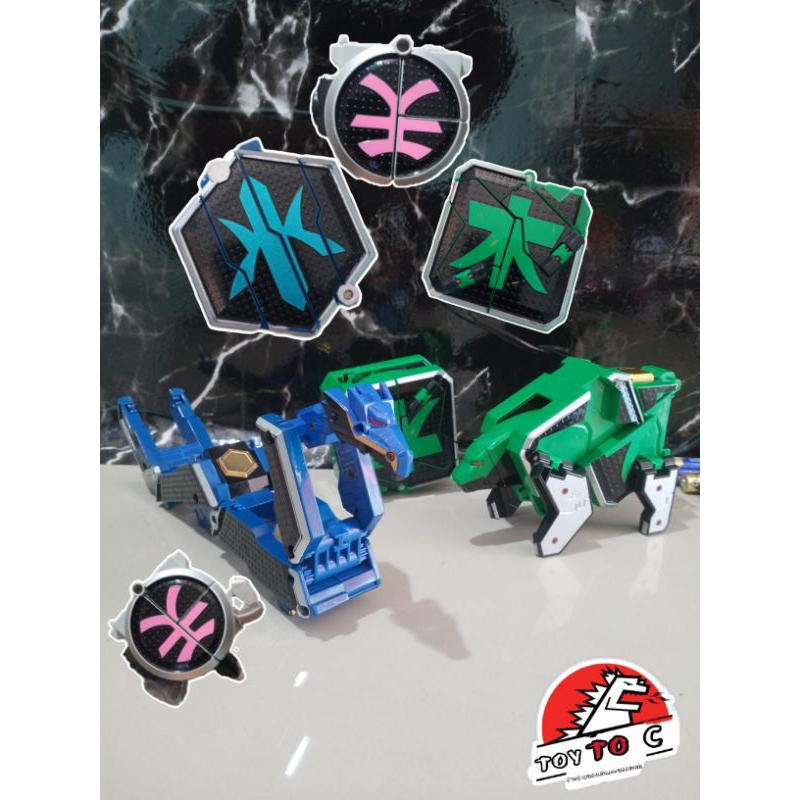 shinkenoh Figures From Shinkenger Movement-Dx /Kame sentai Shinkeners ...