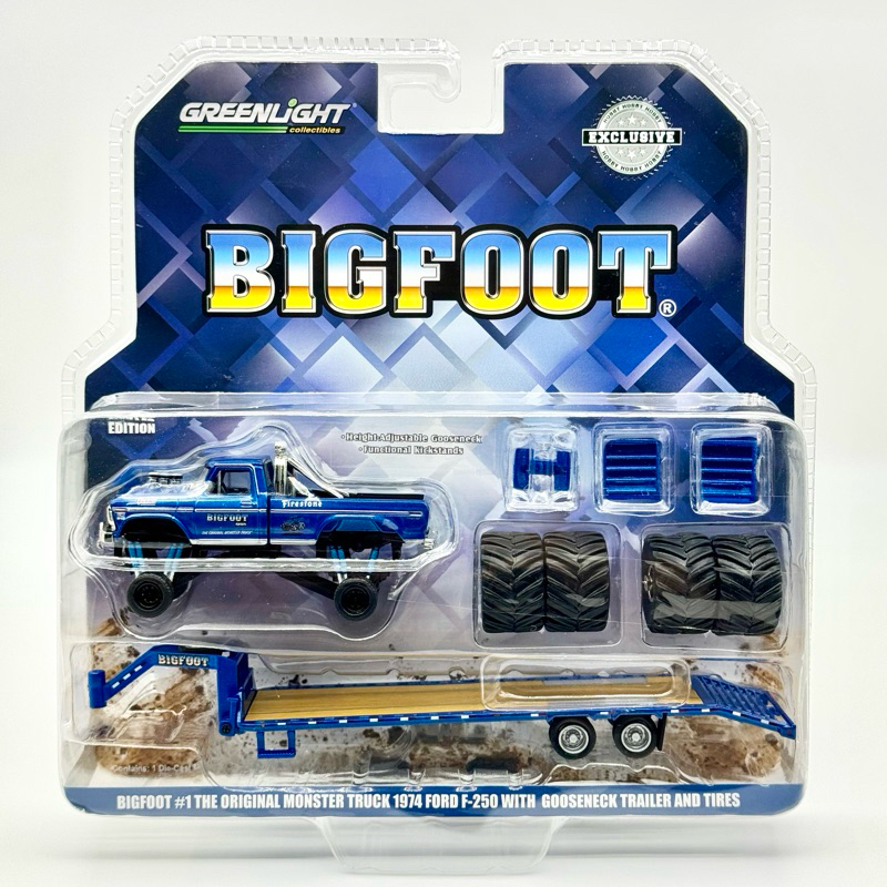 Greenlight | BIGFOOT 1 THE ORIGINAL MONSTER TRUCK 1974 FORD F-250 WITH ...