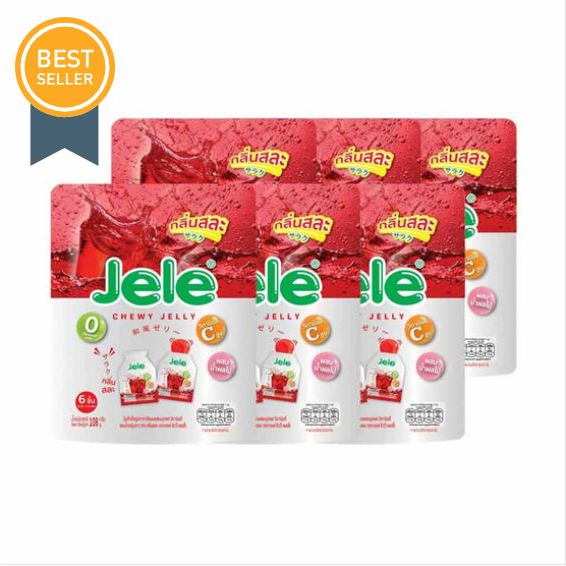 Jele Chewy Jelly With Konjac 108g (6 Pcs Pack) | Shopee Philippines