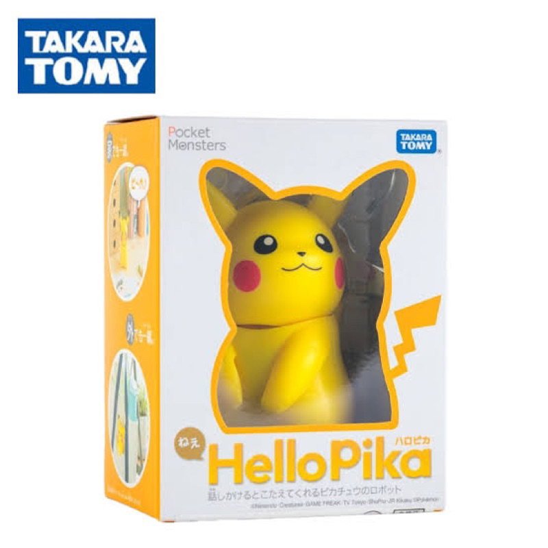 Pikachu Talking To Pokemon Robot Hello Pika Takara Tomy Hand 1 | Shopee ...