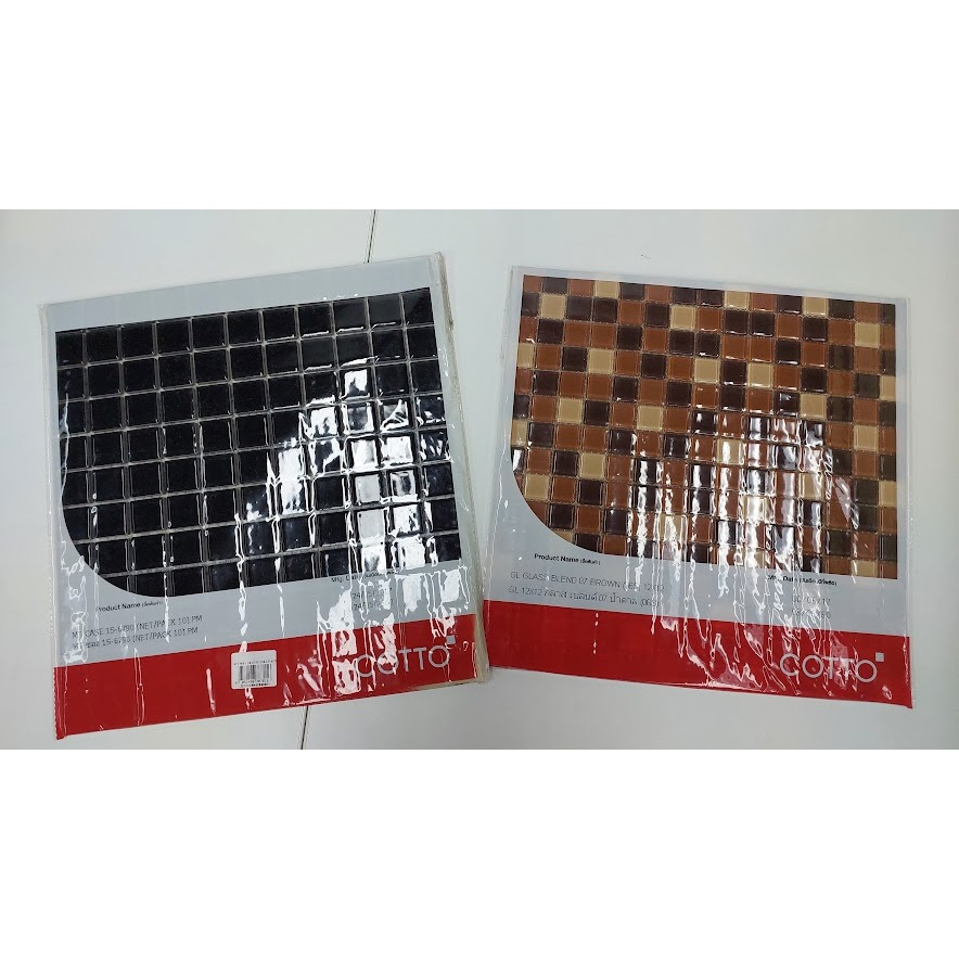 Mosaic Terracotta Tiles COTTO Brand Size 12X12 Inches There Are 2 Types ...