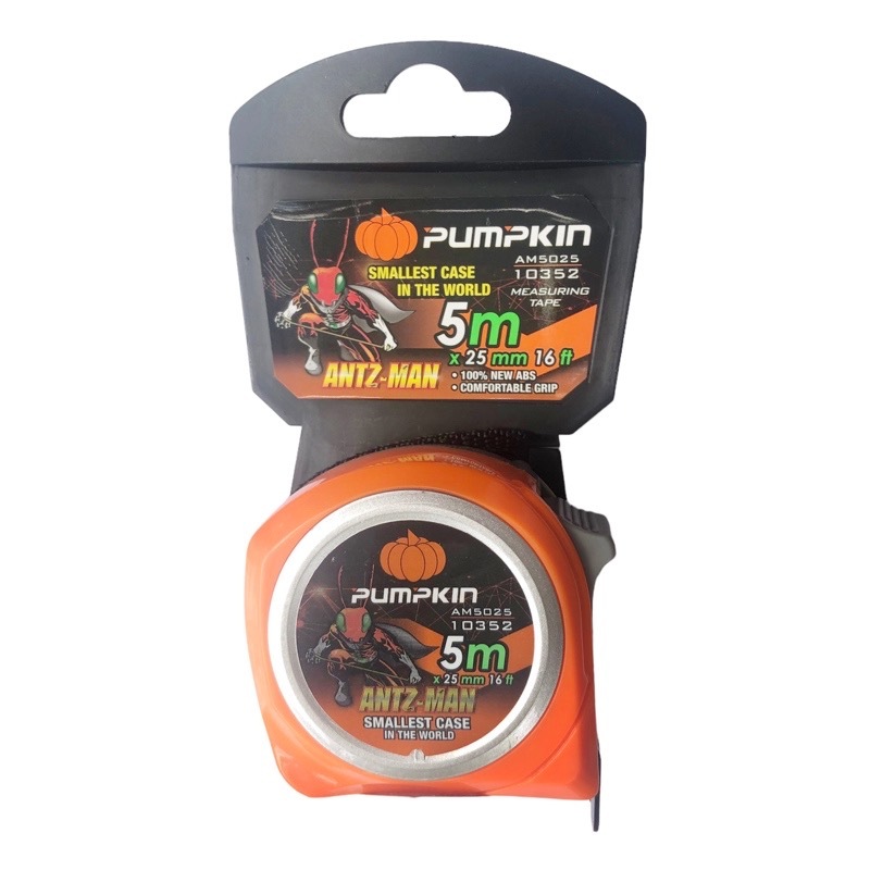 PUMPKIN Tape Measure 5 Meter ANTZ-MAN 5Mx25mmx16 ft. | Shopee Philippines