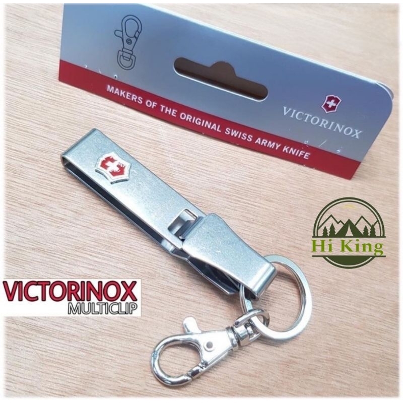 Authentic VICTORINOX Keychain Swiss MULTICLIP Belt Clip Model | Shopee ...