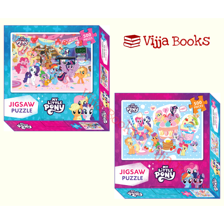MY LITTLE PONY 500 Pieces Jigsaw Puzzle Fun Music Forever Selected ...