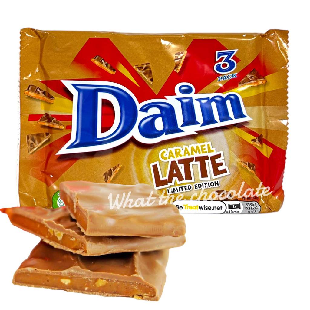 ! exp.13/01/2024 Daim Caramel LATTE Chocolate Flavour (Limited Edition) Imported From Uk ...