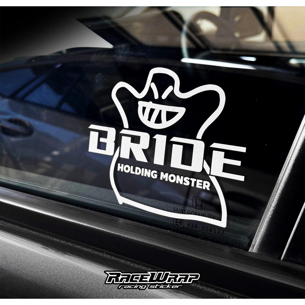 BRIDE Sticker Racing Seat Car Stickers | Shopee Philippines