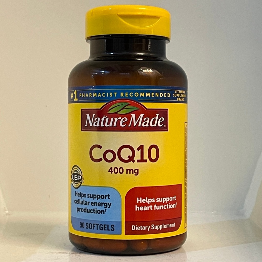 Nature made CoQ10 400 mg 90 softgels Help Slow Down Cells Degeneration ...