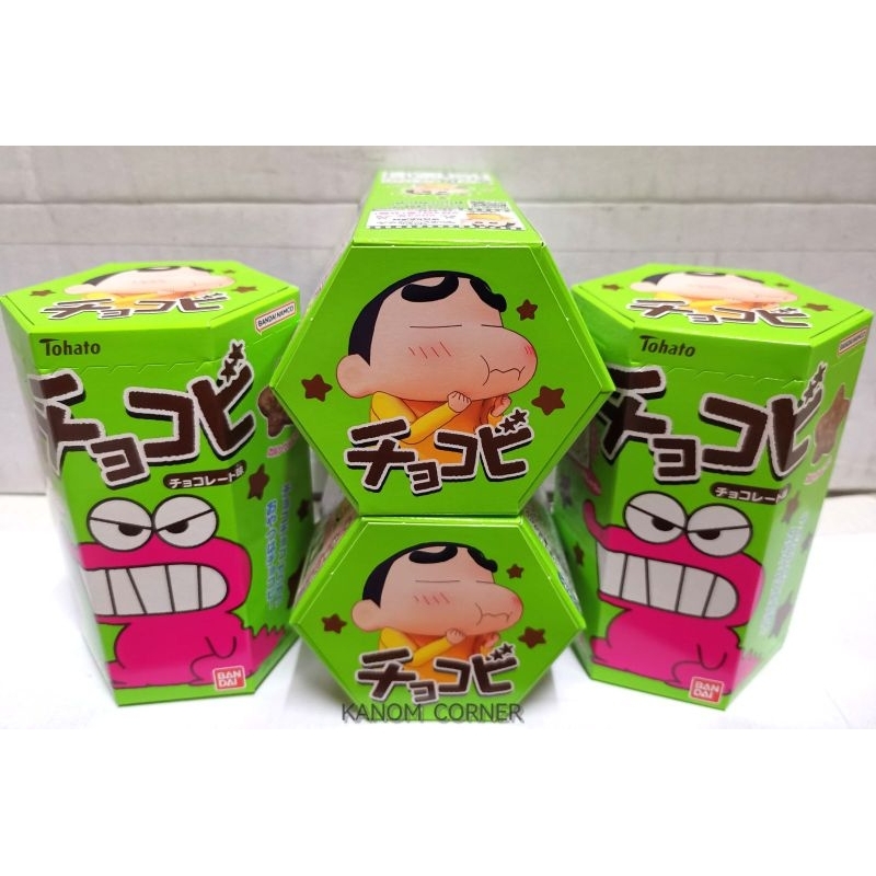 Chocobi's Real Japanese Sweets Crayon Shin Chan Chocolate Flavor 25g ...