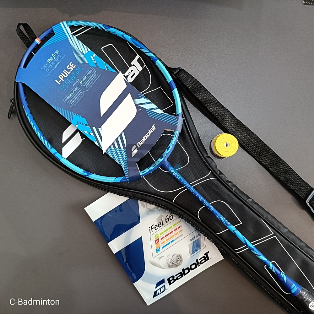 BABOLAT Badminton Racket I-PULSE ESSENTIAL 4U/84g/Head Light/Shaft ...