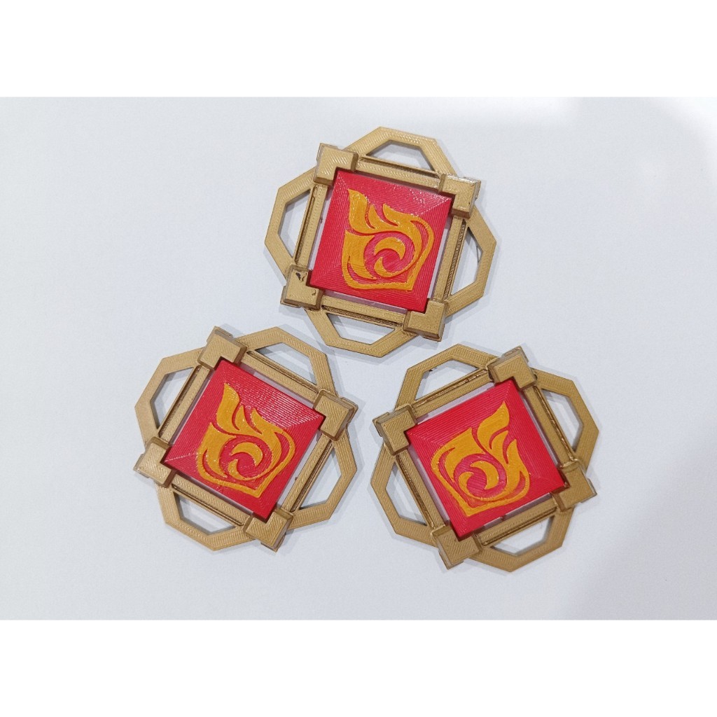 3D Vision Cosplay Prop Pyro Lights From Genshin Impact | Shopee Philippines