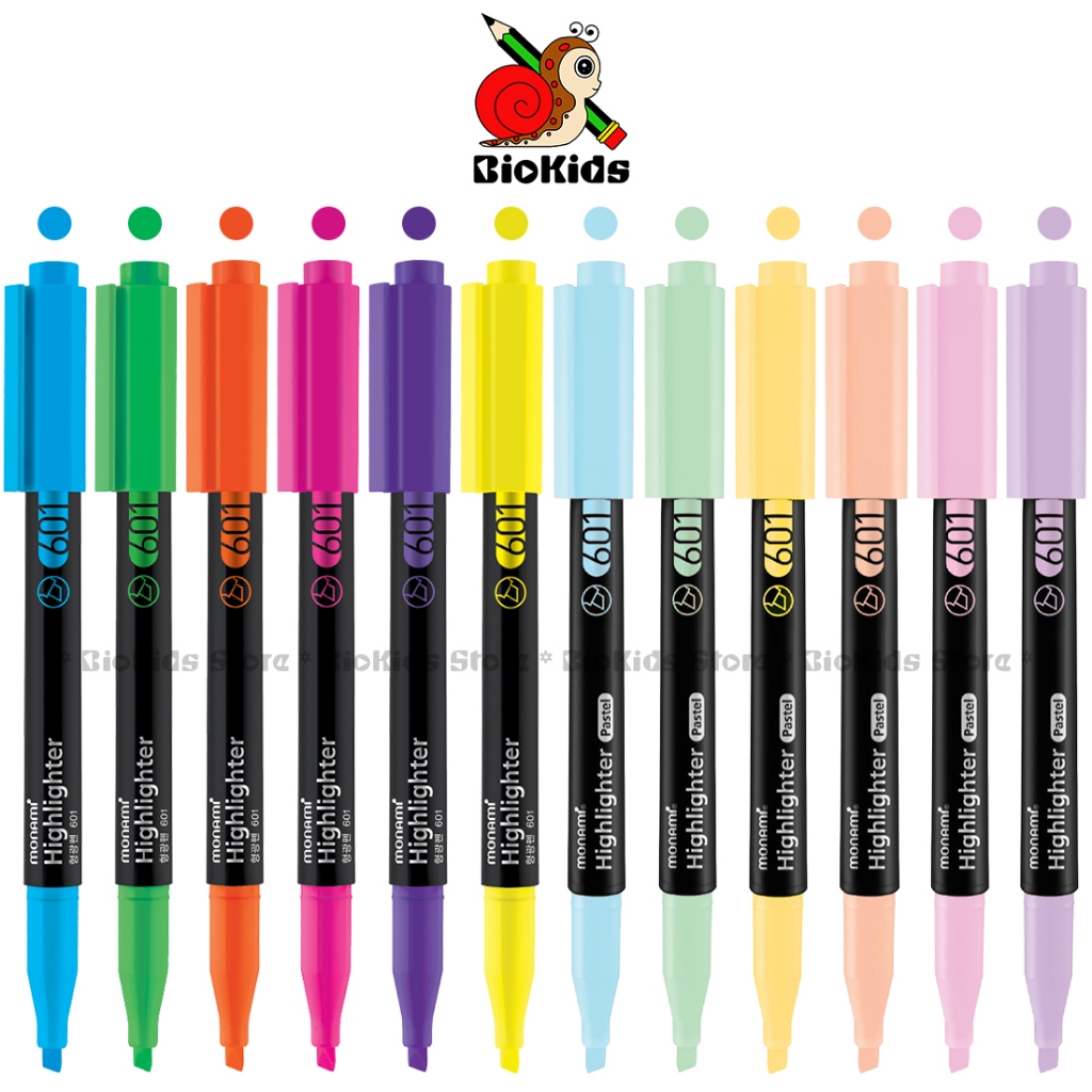 Monami Highlighter 601 I Model 601 | Shopee Philippines