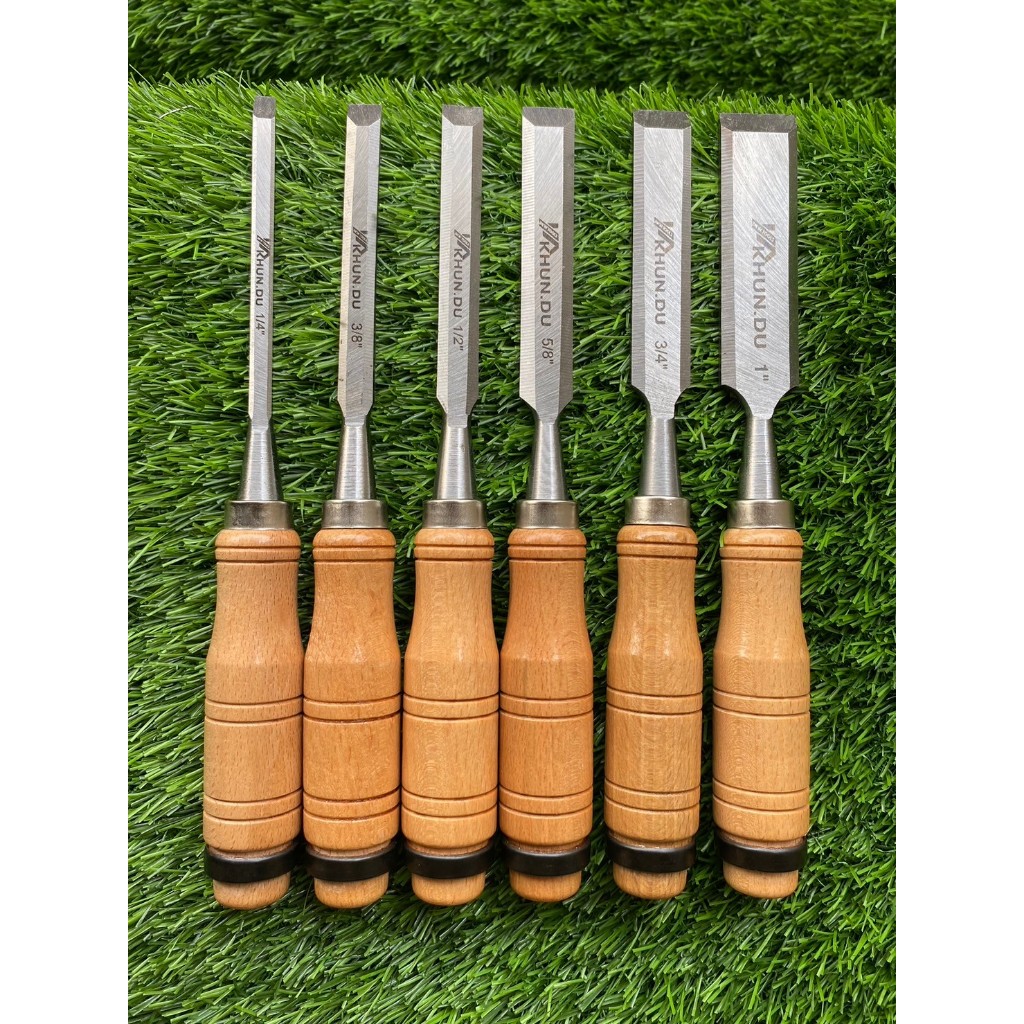 Wooden Handle Chisel Wood Has 6 Sizes And Many Types. | Shopee Philippines