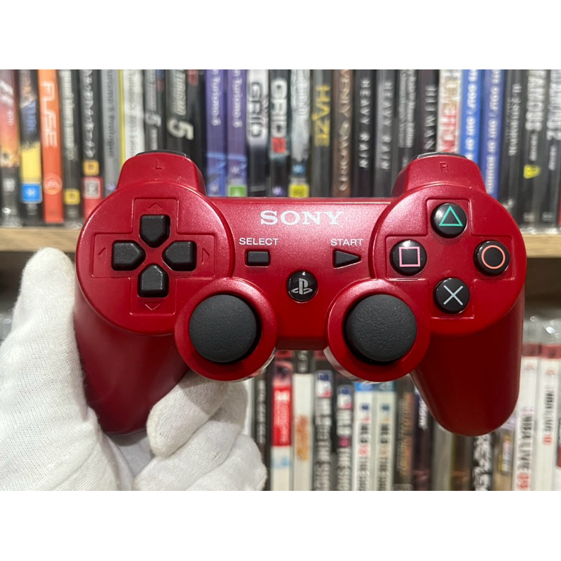 Ps3-Controller Deep Red (Original Joy) | Shopee Philippines
