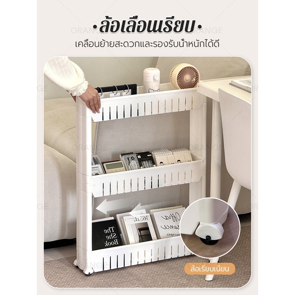 3-Tier 4-Tier Trolley Rack With Wheels + Hooks Stainless Steel Frame ...