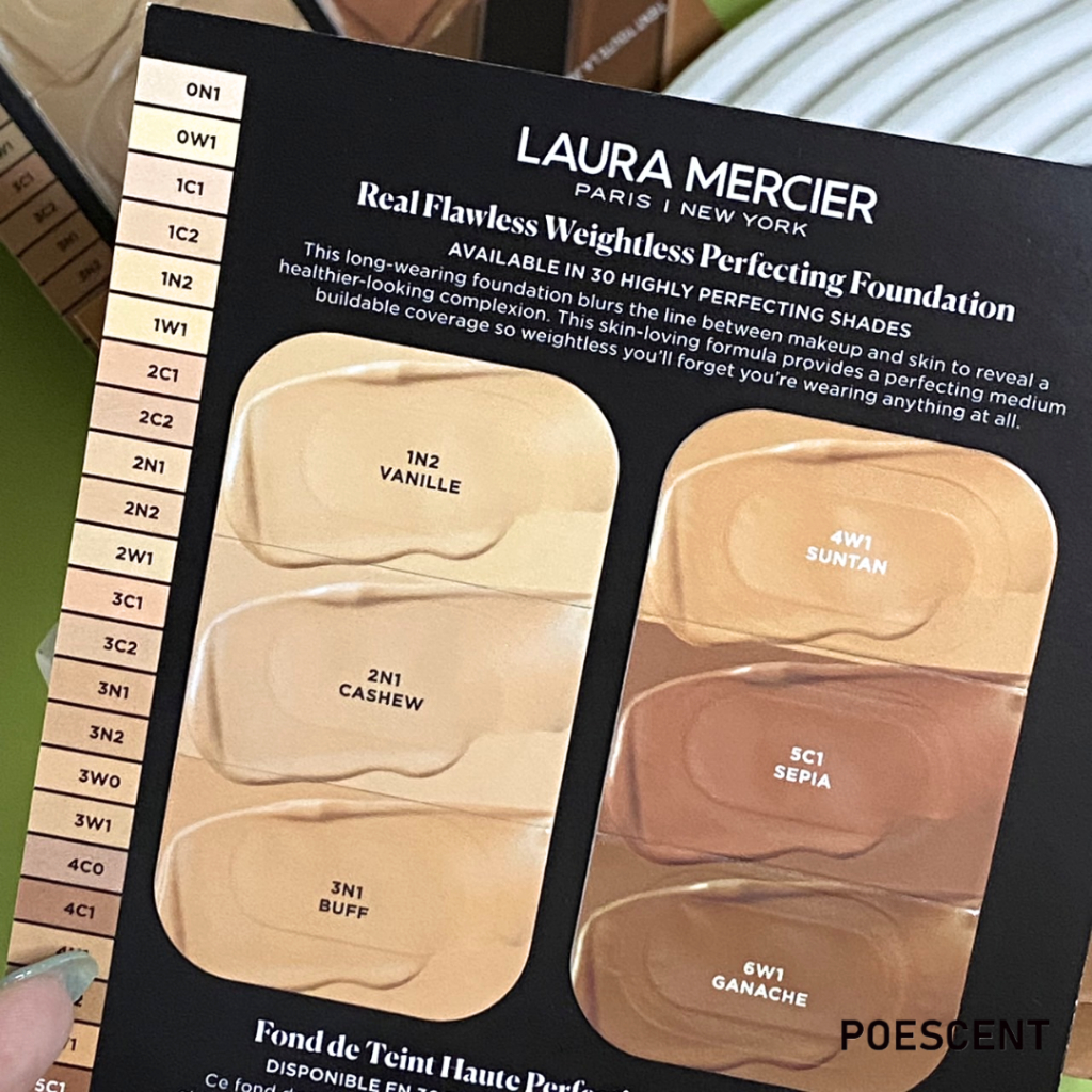 Laura Mercier Foundation | Real Flawless Weightless Perfecting Trial ...