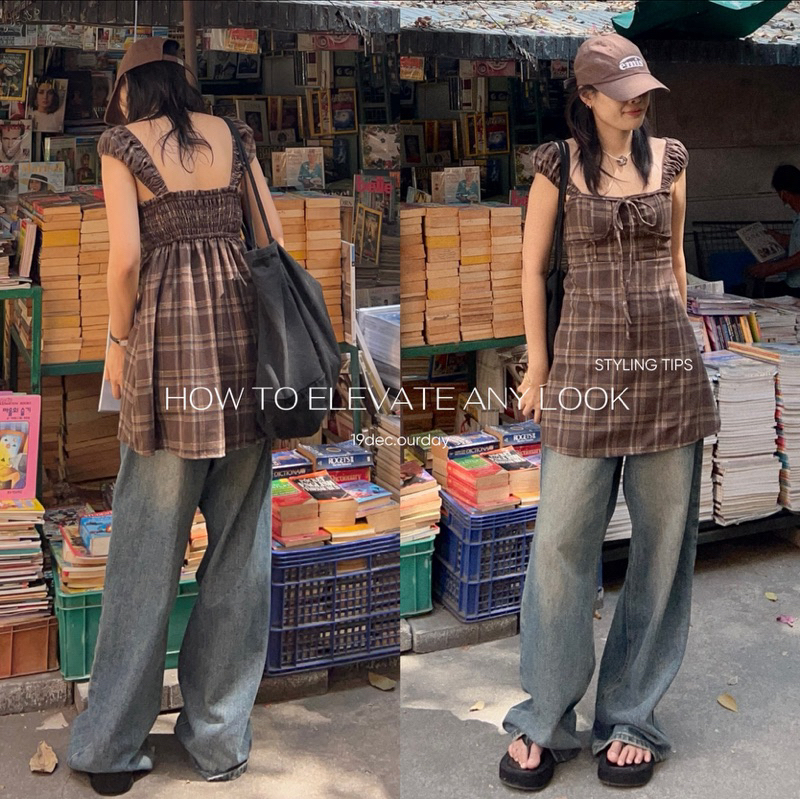 (Nice Mouse) Cute Sleeve Mini Dress | Shopee Philippines