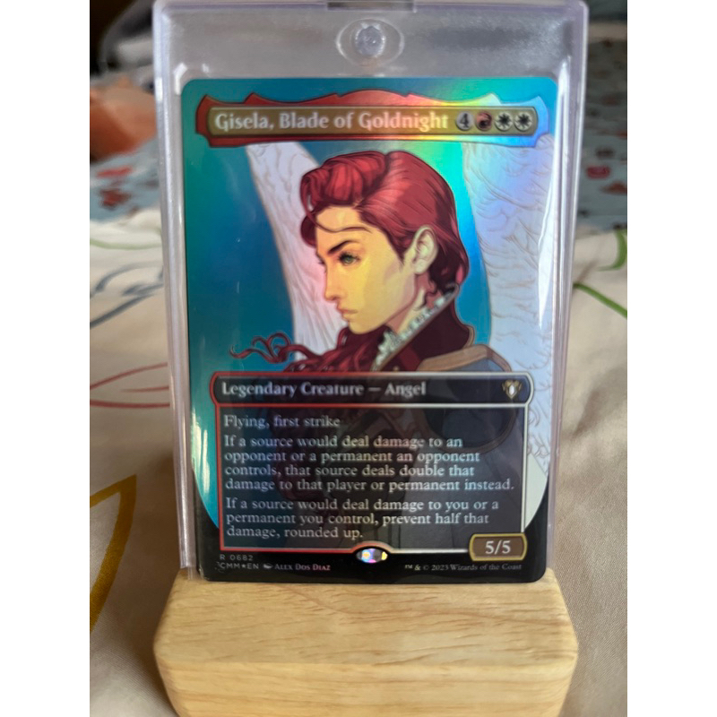 MTG Gisela Card Blade of Goldnight Multi Magic the Gathering EDH Model CMM Condition Ex-Nm ...