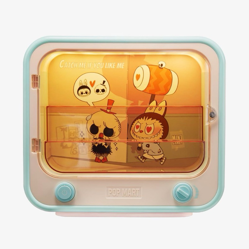 POPMART Labubu monster TV Display Box With Led Light | Shopee Philippines
