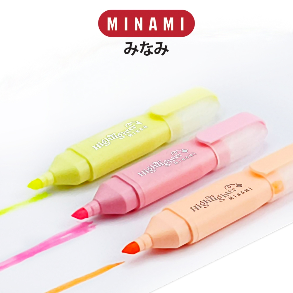 MINAMI (MINAMI) Highlighter Brand Pastel Color MI-333 Number 1 Pack ...