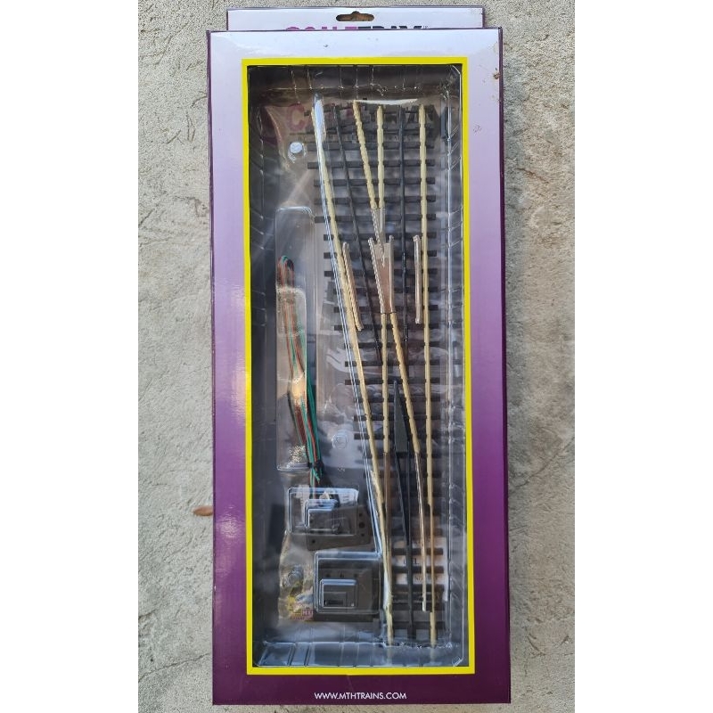 ELECTRIC Chopper Train "O Scale" Trax Switch (RH) And (LH) Scaletrax BY ...