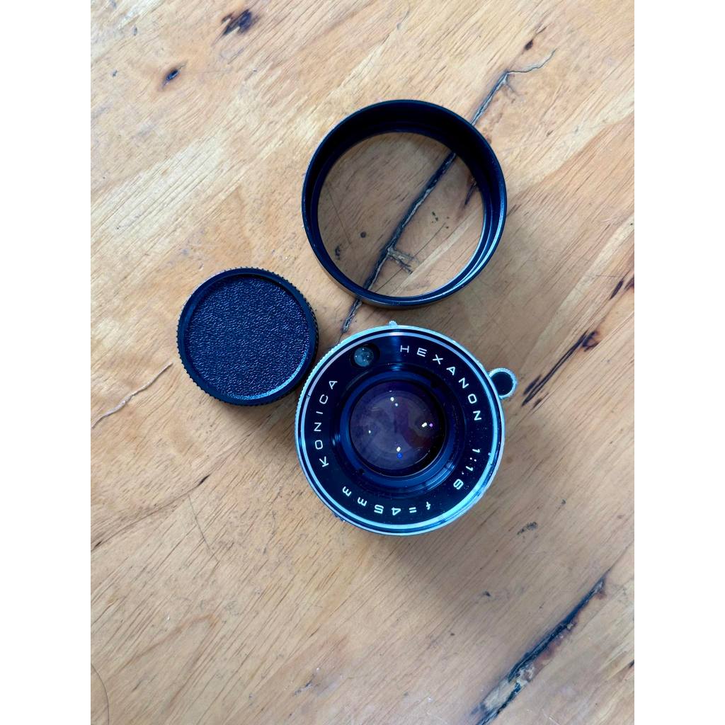 KONICA HEXANON 45MM.F1.6 MODIFIED M39 MOUNT (RF COULPING) | Shopee ...